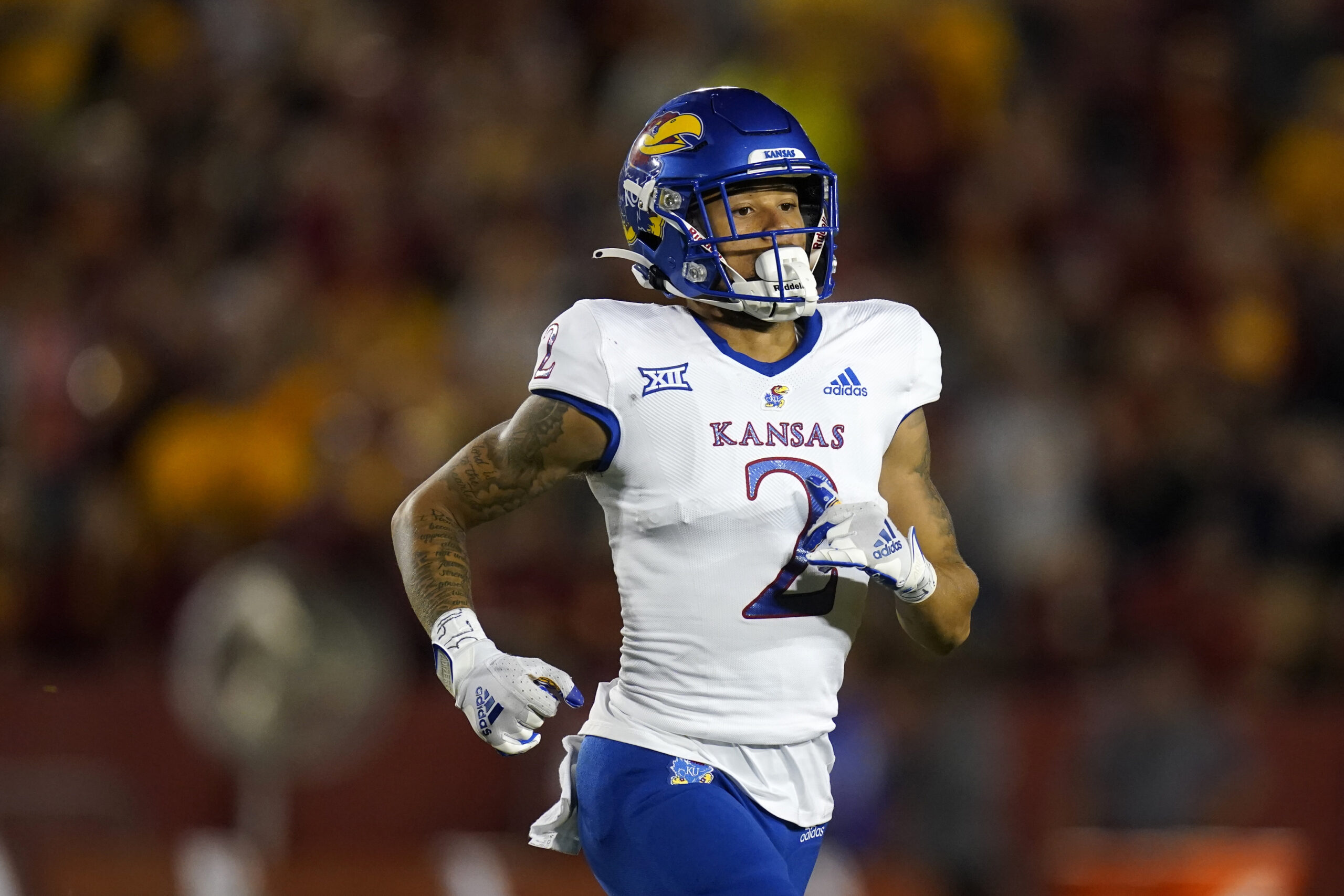 Lawrence Arnold, one of Kansas’ top returning WRs, plans to transfer ...